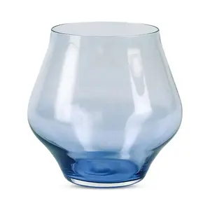 VIETRI Contessa Stemless Wine Glass - Blue