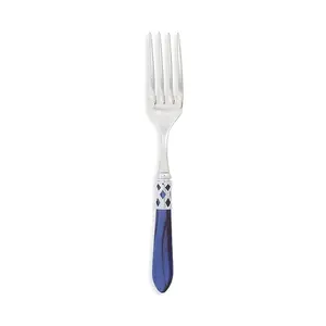 VIETRI Aladdin Brilliant Serving Fork - Blue