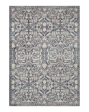 AMBER LEWIS X LOLOI Amber Lewis Zuma Zum-02 Area Rug, 5'3 X 7'9 - Blue/ivory