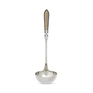 VIETRI Aladdin Brilliant Soup Ladle Taupe
