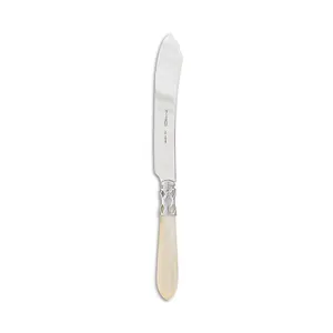VIETRI Aladdin Brilliant Cake Knife - Brilliant Ivory