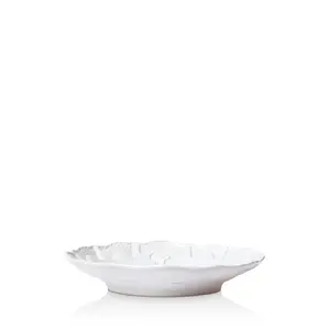 VIETRI Incanto Lace Stoneware Pasta Bowl - White