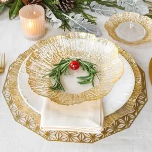 VIETRI Rufolo Glass Round Platter