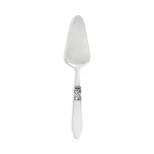 VIETRI Aladdin Antique Pastry Server - White