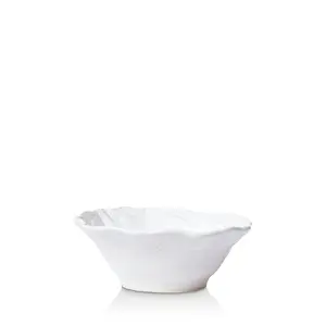 VIETRI Incanto Lace Stoneware Cereal Bowl - White