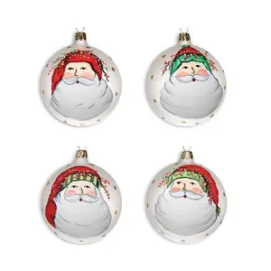 VIETRI Old St. Nick Assorted Ornaments, Set Of 4 - Multi