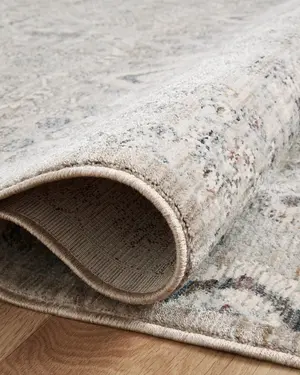 AMBER LEWIS X LOLOI Amber Lewis Zuma Zum-07 Area Rug, 5'3 X 7'9 - Silver/sky