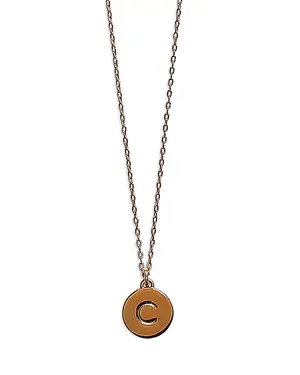 Kate Spade New York Kate Spade New York Mini Initial Pendant Necklace C