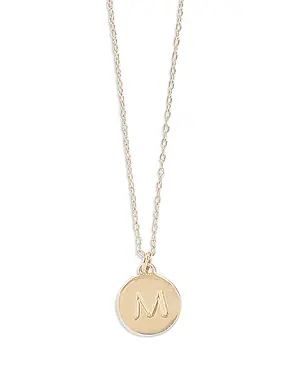 Kate Spade New York Kate Spade New York Mini Initial Pendant Necklace M