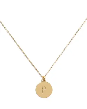 Kate Spade New York Kate Spade New York Mini Initial Pendant Necklace P