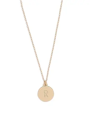 Kate Spade New York Kate Spade New York Mini Initial Pendant Necklace R