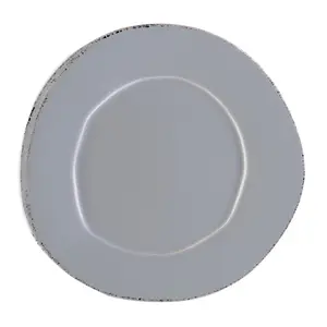 VIETRI Lastra Dinner Plate Gray