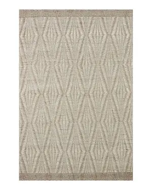 LOLOI Kenzie Knz-01 Area Rug, 7'9 X 9'9 - Ivory/ Tau