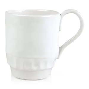 VIETRI Pietra Serena Mug - Natural White