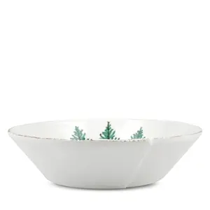 VIETRI Melamine Lastra Holiday Large Shallow Serving Bowl