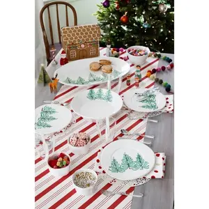 VIETRI Melamine Lastra Holiday Large Shallow Serving Bowl