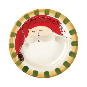 VIETRI Old St. Nick Round Salad Plate - Open Misc