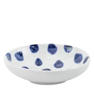 VIETRI Santorini Dot Condiment Bowl - Blue