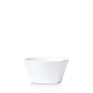 VIETRI Melamine Lastra Stacking Cereal Bowl - White