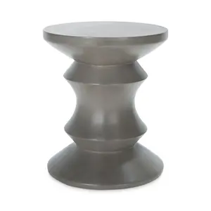 SAFAVIEH Katara Outdoor Concrete Accent Table - Gray