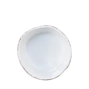 VIETRI Melamine Lastra Condiment Bowl - White