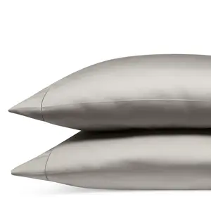 Frette Essentials Single Ajour Standard Pillowcase, Pair - Gray