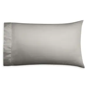 Frette Essentials Single Ajour Standard Pillowcase, Pair - Gray
