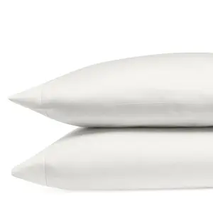 Frette Essentials Single Ajour Standard Pillowcase, Pair - Milk