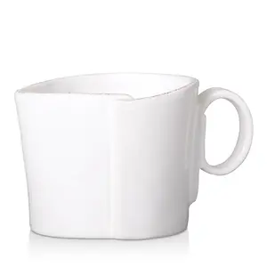 VIETRI Lastra Creamer - White