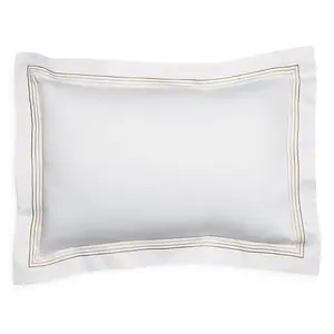 Frette Cruise Standard Sham Exclusive - White/beige