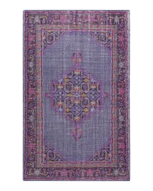 SURYA Zahra Area Rug, 3'6 X 5'6 - Purple/fuschia/mustard