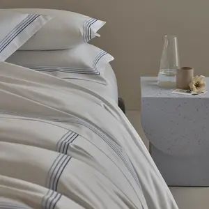 Frette Cruise Sheet Set, Queen Exclusive - White/blue