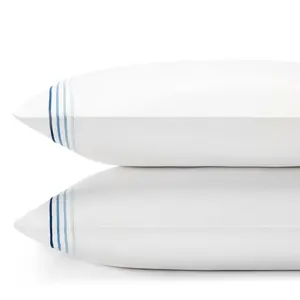 Frette Cruise Sheet Set, Queen Exclusive - White/blue