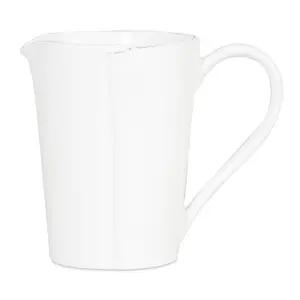 VIETRI Melamine Lastra Pitcher - White