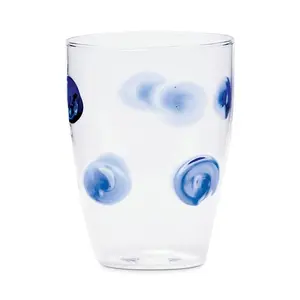 VIETRI Drop Tall Tumbler - Blue