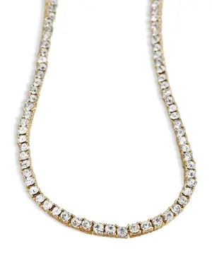 Baublebar Bennett Crystal Tennis Necklace - Gold