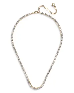 Baublebar Bennett Crystal Tennis Necklace - Gold