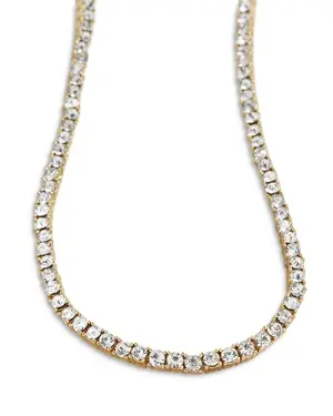 Baublebar Bennett Crystal Tennis Necklace - Gold