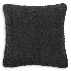 SUNDAY CITIZEN Braided Throw Pillow - Black