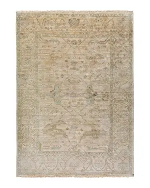 SURYA Antique Area Rug, 8' X 11 - Sage/khaki Camel