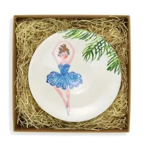 VIETRI Nutcrackers Assorted Canape Plates, Set Of 4