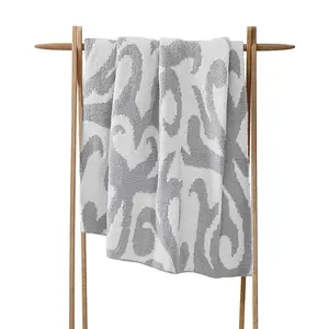 SUNDAY CITIZEN Casablanca Throw - Cloud Grey