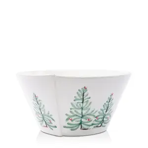 VIETRI Lastra Holiday Medium Stacking Serving Bowl - Multi