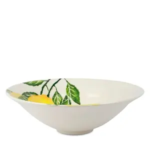 VIETRI Limoni Medium Serving Bowl - Yellow