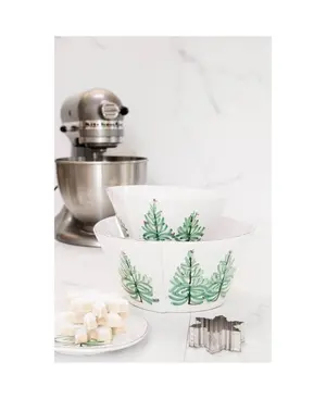VIETRI Lastra Holiday Large Stacking Serving Bowl - Multi
