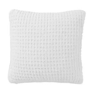SUNDAY CITIZEN Waffle Throw Pillow, 20 X 20 - Off White