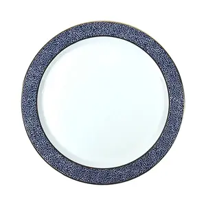 MICHAEL WAINWRIGHT Panthera Dinner Plate - Indigo/white
