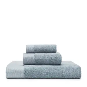 Frette Diamond Bordo Hand Towel - Exclusive Blue Gray
