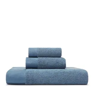 Frette Diamond Bordo Hand Towel - Exclusive Midnight Blue