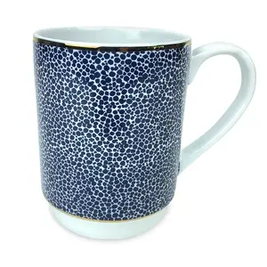 MICHAEL WAINWRIGHT Panthera Mug - Indigo/white